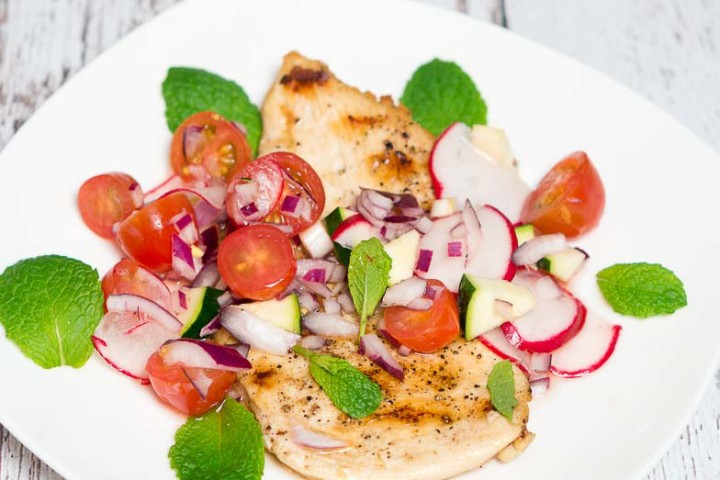 Grilled Mediterranean Chicken Kebabs | Delicious Meets Healthy