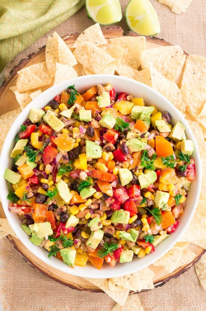 Easy Cowboy Caviar Recipe | Delicious Meets Healthy